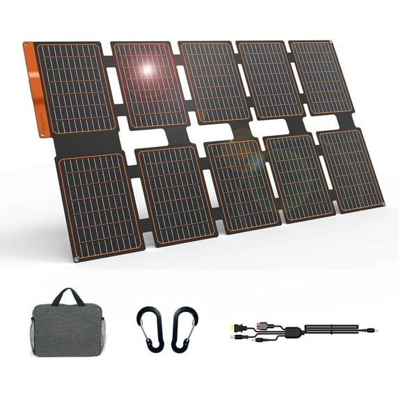 100W Portable Solar Panels Chargers with PD3.0 -C,QC3.0 -A and DC ...