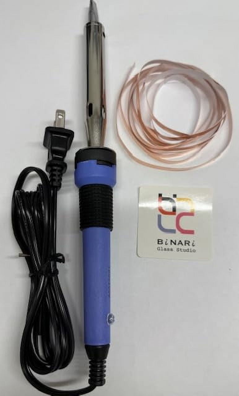 100W Soldering Iron - Compact, Chisel Tip, 1000F, Corded Electric ...