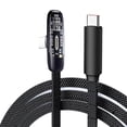 100W USB C Charging Cable Smartphone Laptop Charging Cord With ...