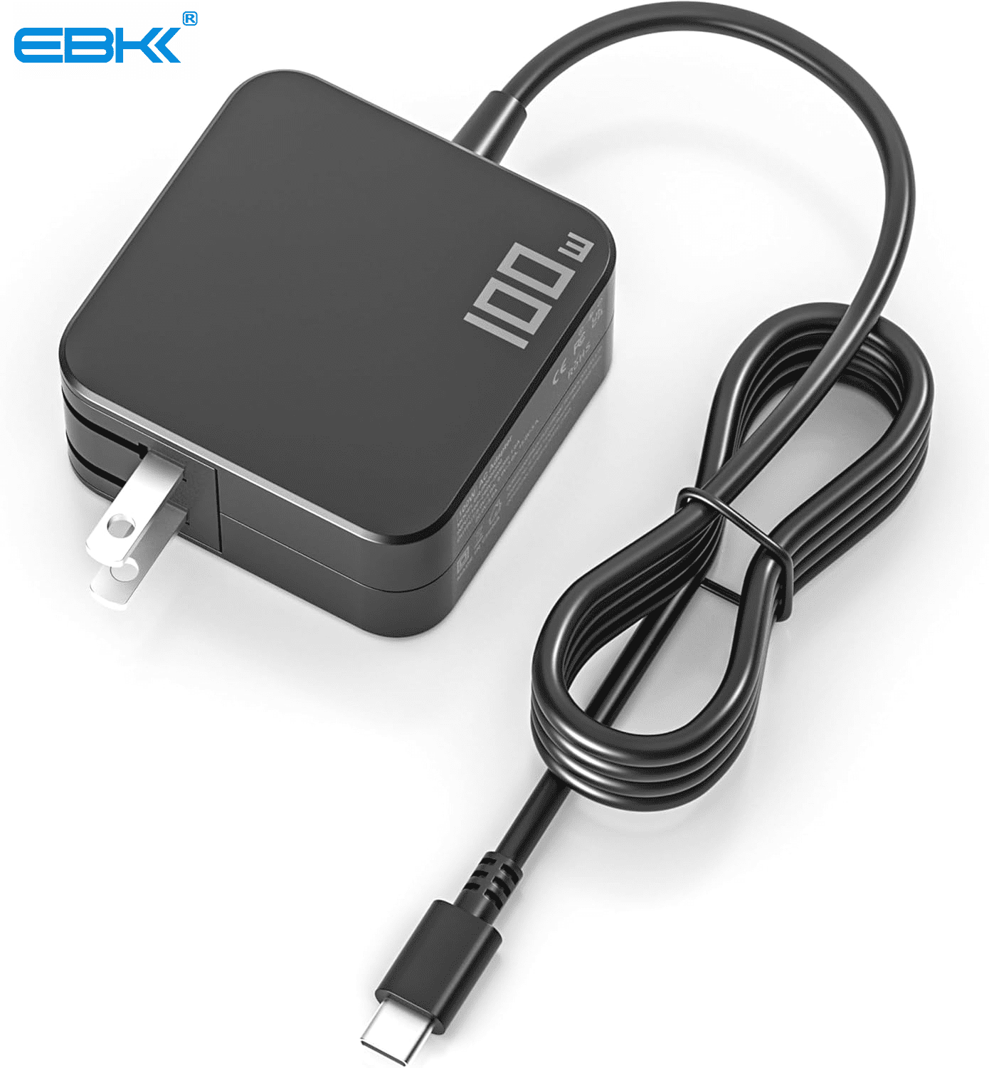 100W USB-C PD Fast Charger Adapter for Dewalt 20V Max Battery Charger ...