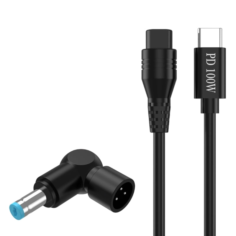 100W USB C To 3Pin Charging Cable With Smart PD100W Trigger Technology ...