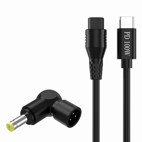 100W USB C To 3Pin Charging Cable With Smart PD100W Trigger Technology ...