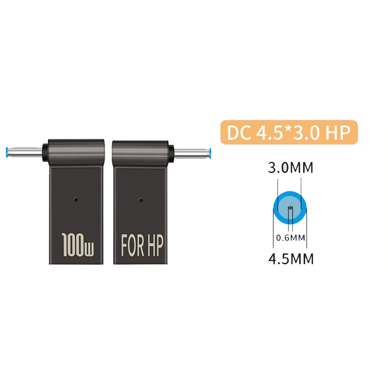 100W USB Type C Fast Charging Adapter Plug Connector Universal USB C ...