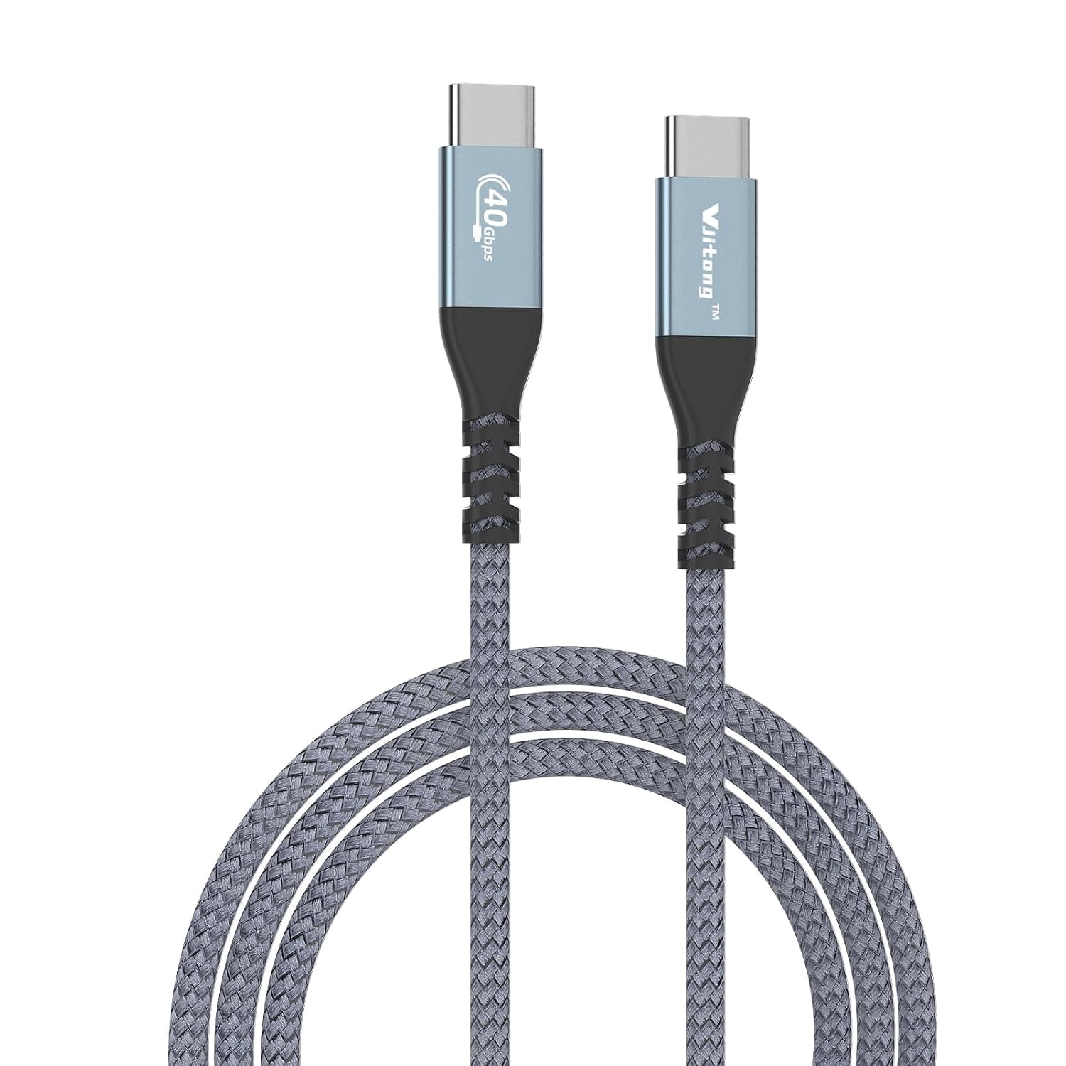 100W USB4 Cable, USB C to USB C Cable, 40Gbps Data Transmission, 5.0FT ...