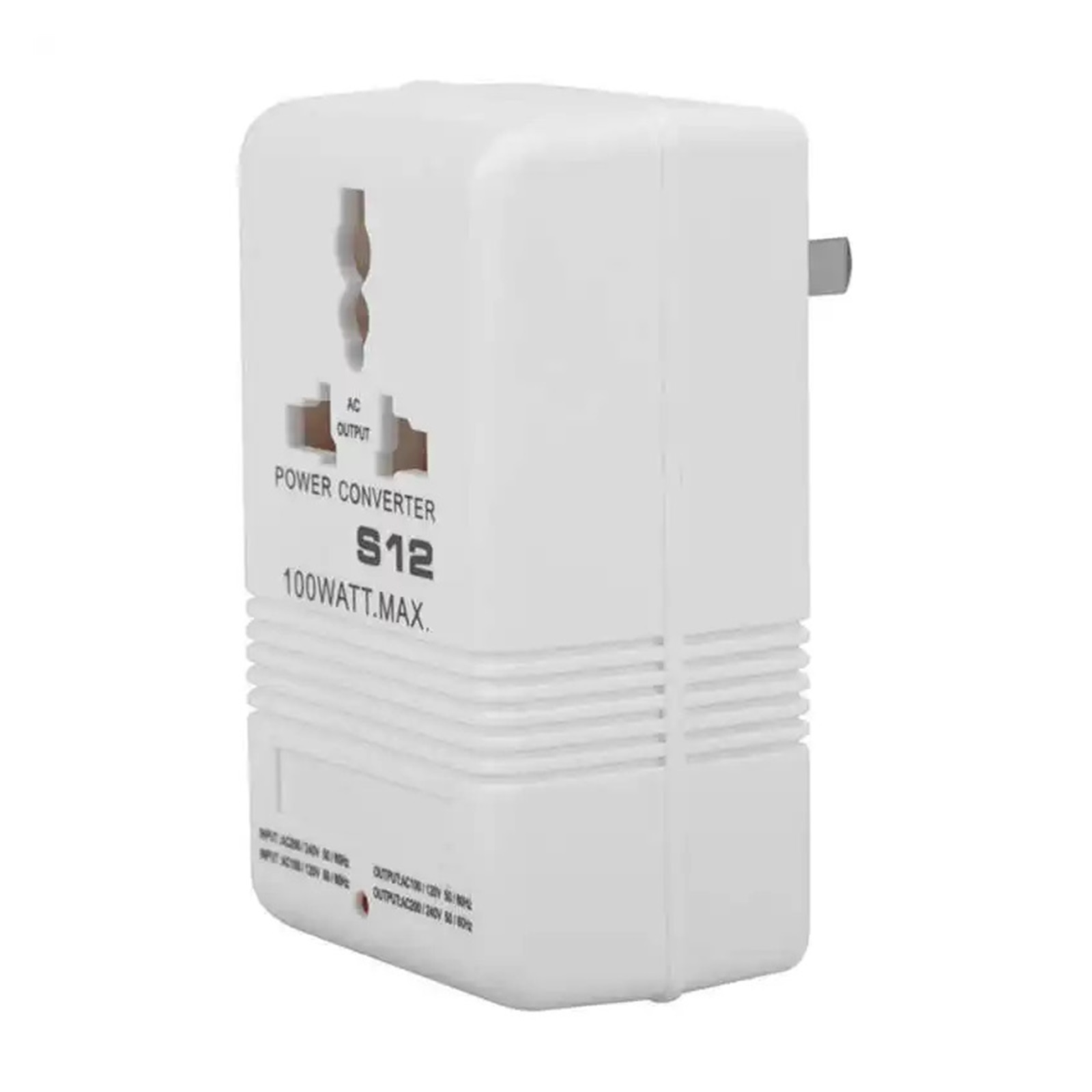 100W Voltage Converter 110V/120V to 220V/240V Step-Up & Down Voltage ...