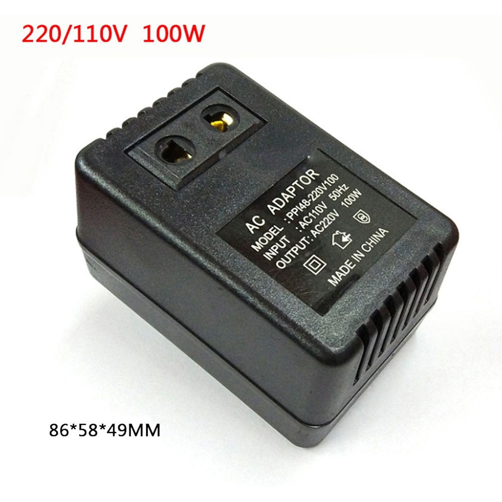 100W Voltage Converter Travel Adapter for 220V to 110V and 110V to 220V ...