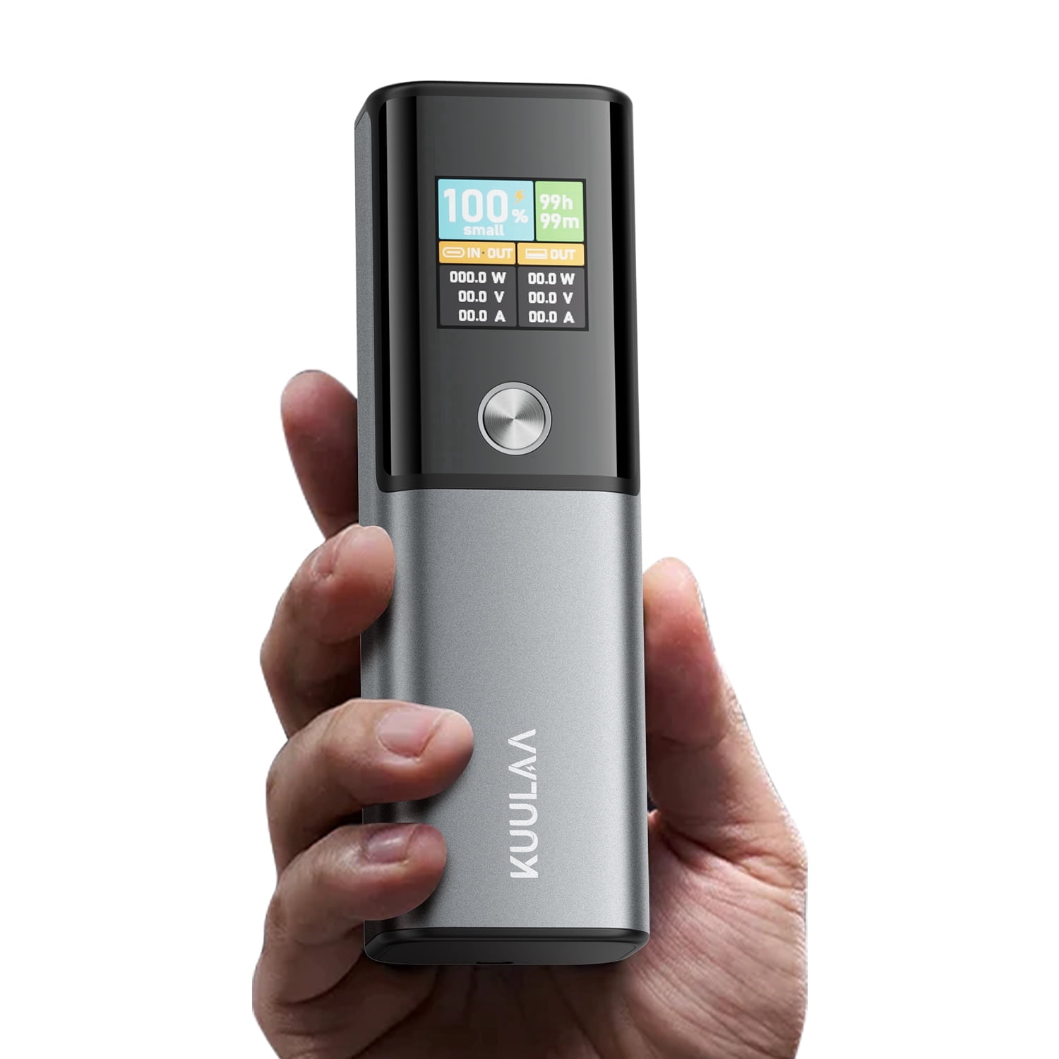 Kuulaa 100W 14000mAh Laptop Power Bank, USB-C Digital Display PD Fast ...