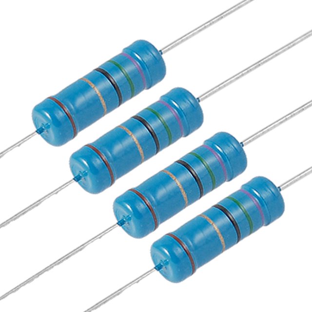 Unique Bargains 75 Ohm 3W Watt Axial Metal Film Resistors 100Pcs ...