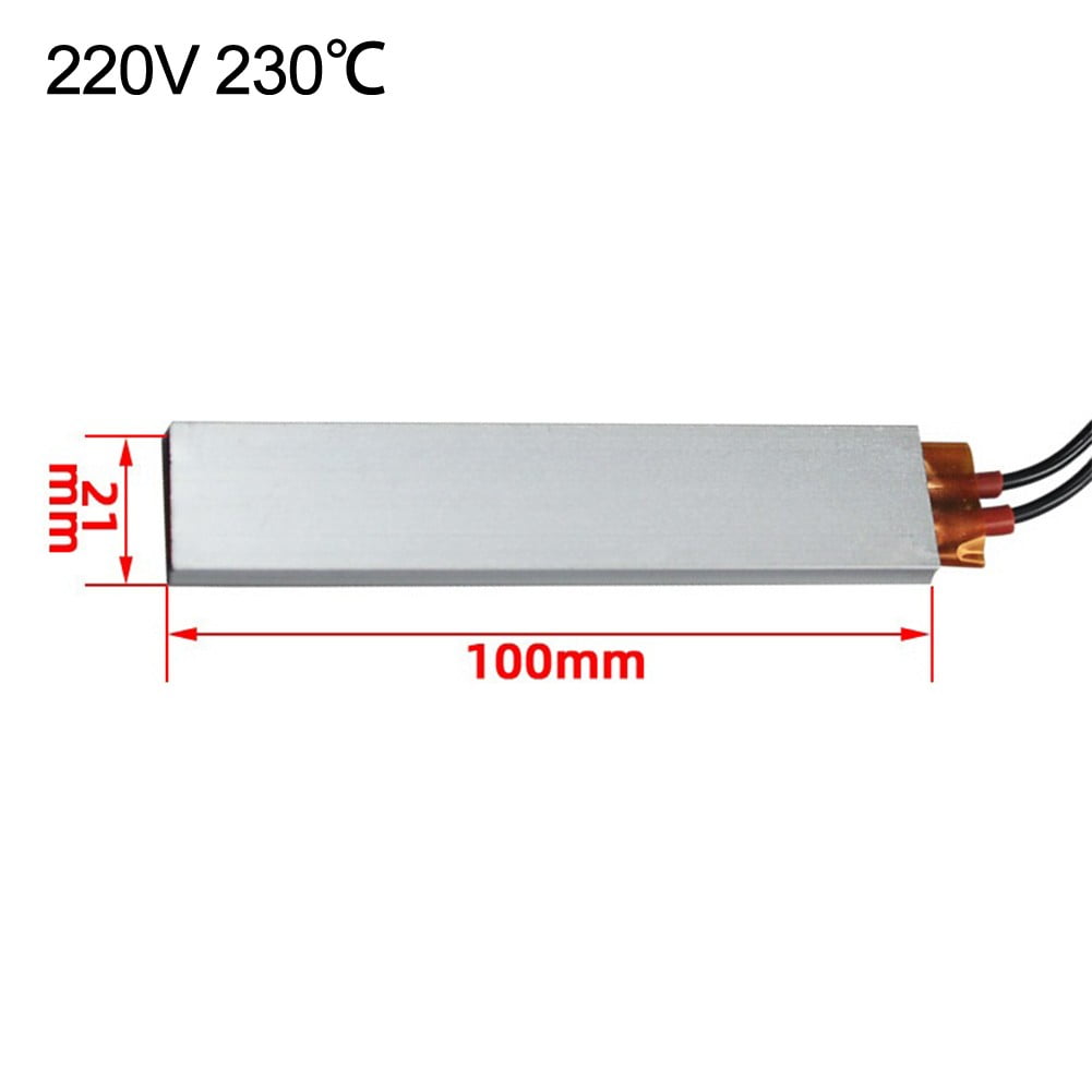 100X21X5Mm Ptc Heater Element 220V Thermostatic Ptc Electric Heater ...
