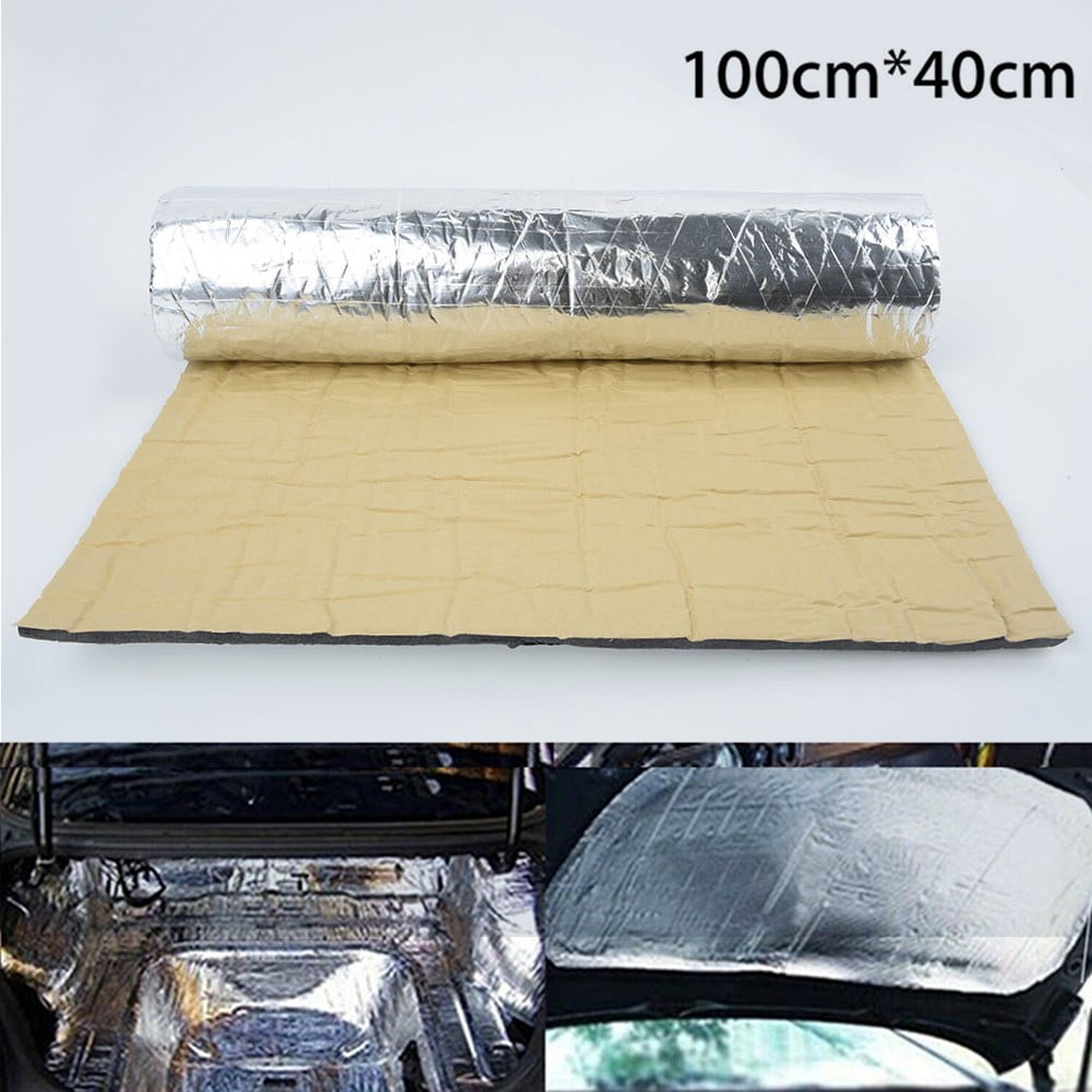 100x40cm 5mm Car Sound Proofing Deadening Vehicle Insulation Closed ...