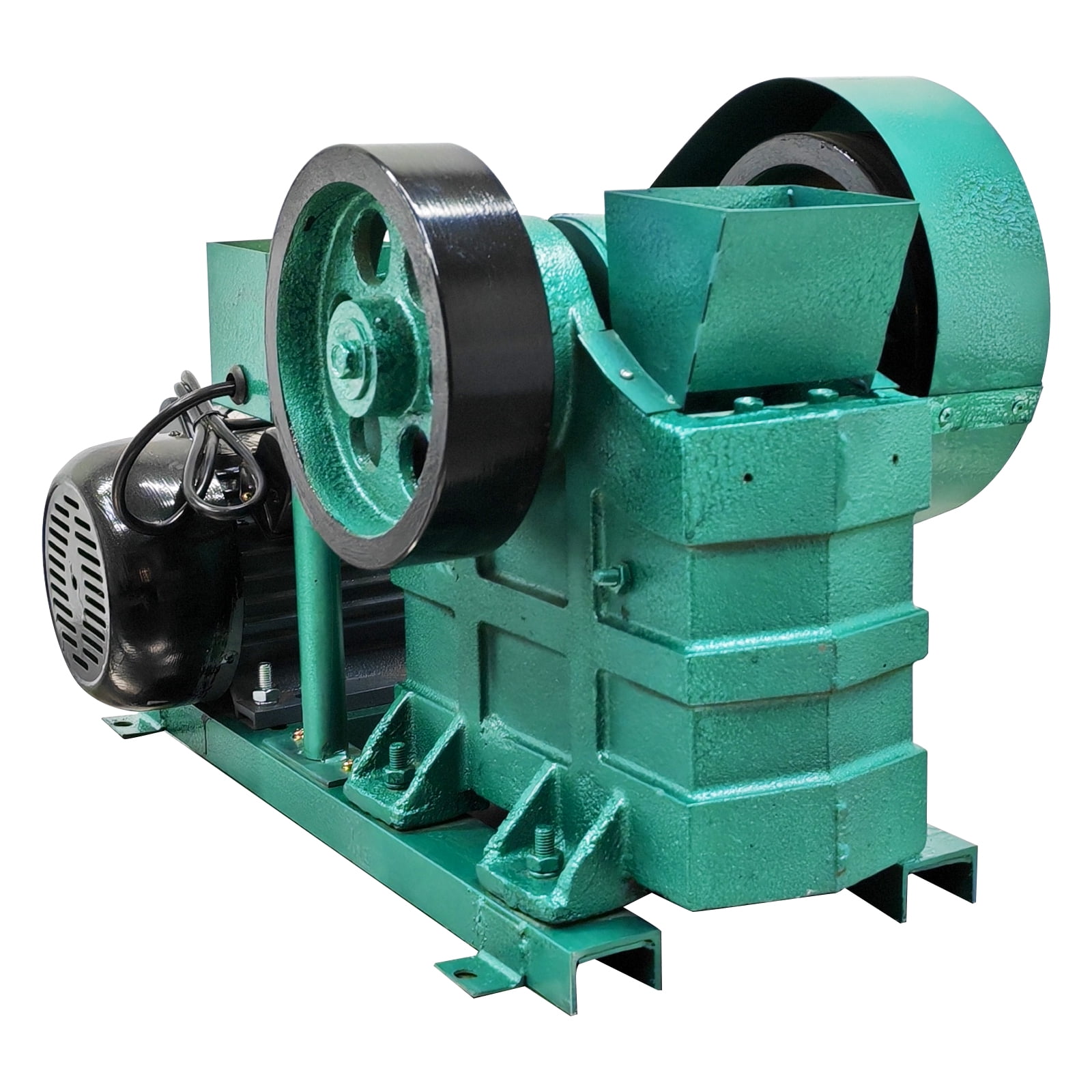 100X60 Mini Jaw Crusher Grinder Jaw Crushing Machine Rock Stone Milling ...