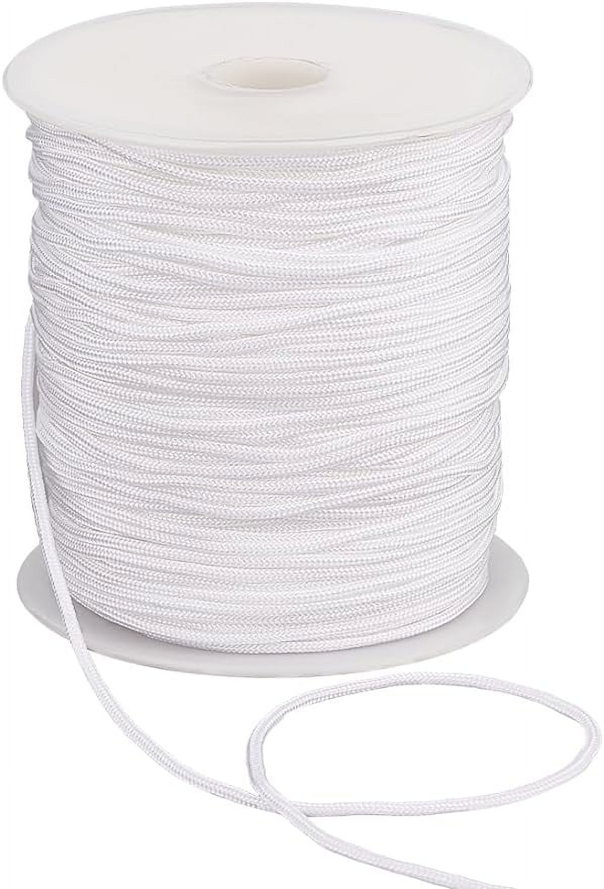 100yards 2mm White Nylon String Cord Nylon Beading String Chinese Knot