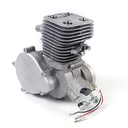 100cc Bike Engine Kit, 2 Stroke Motor Kit Petrol Gas Motor Conversion ...