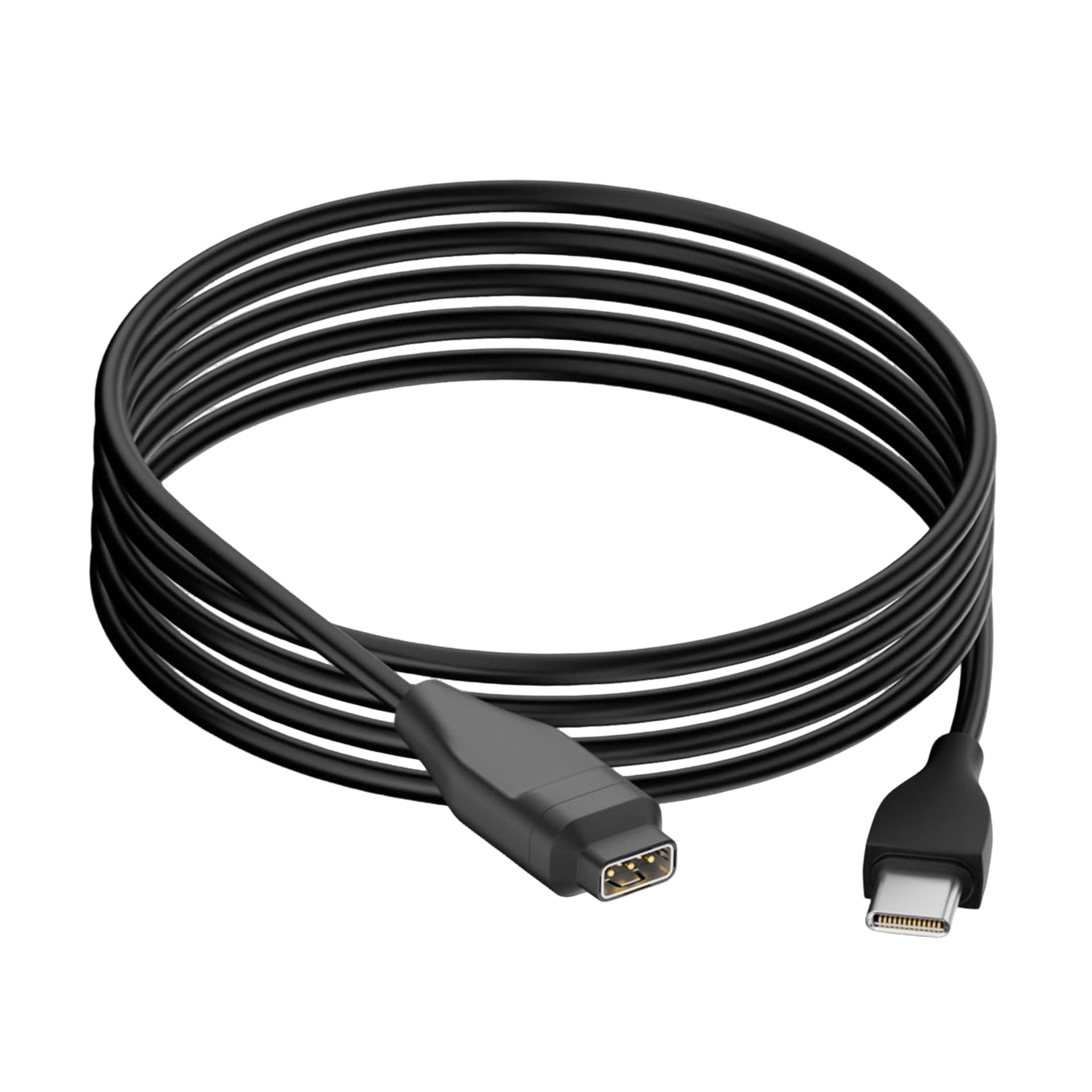 100cm Dual-Port Smartwatch USB & Type C Long Cord for Sports Fitness ...