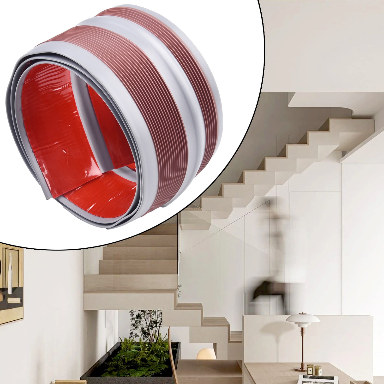 100cm Stair Nosing Edge Trims Step Nose Edging Grey 50x20mm Stair Anti ...