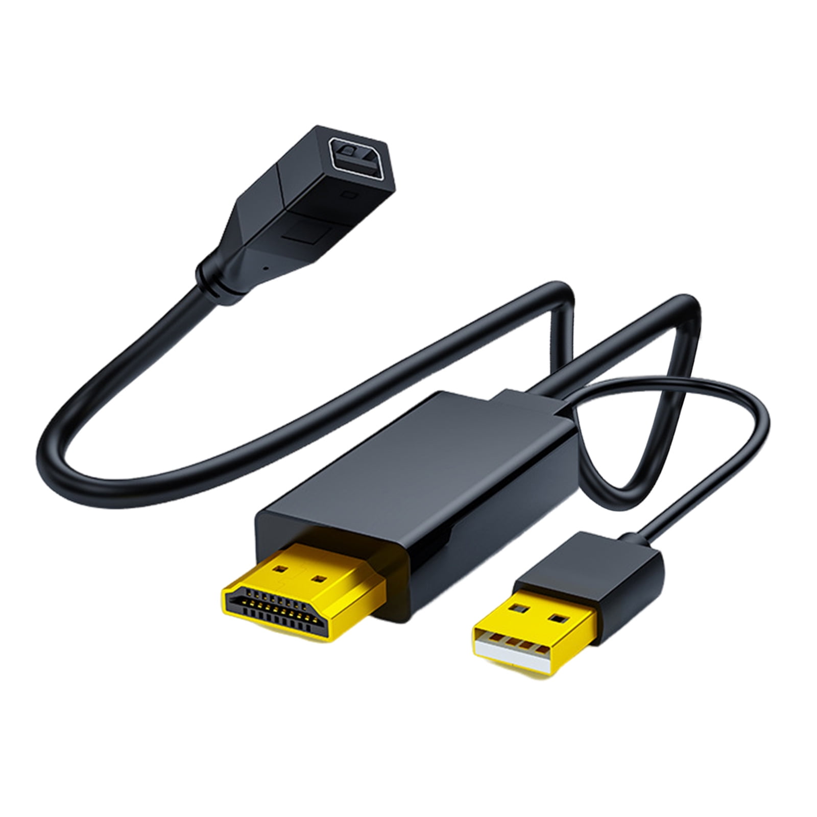 100cm USB Power HDTV To Miniature DP Adapter Cable 4K UHD Signals ...