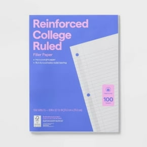 Reinforced College Ruled Paper