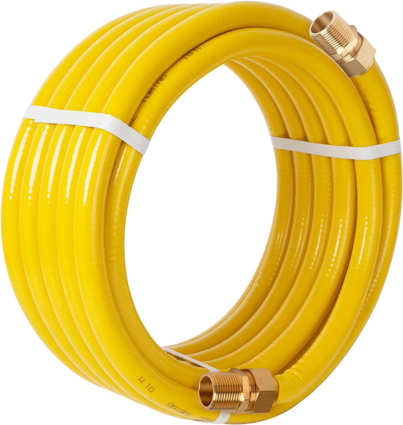 100ft 1/2'' Gas Tubing Pipe Kit with Flexible Corrugated Stainless ...