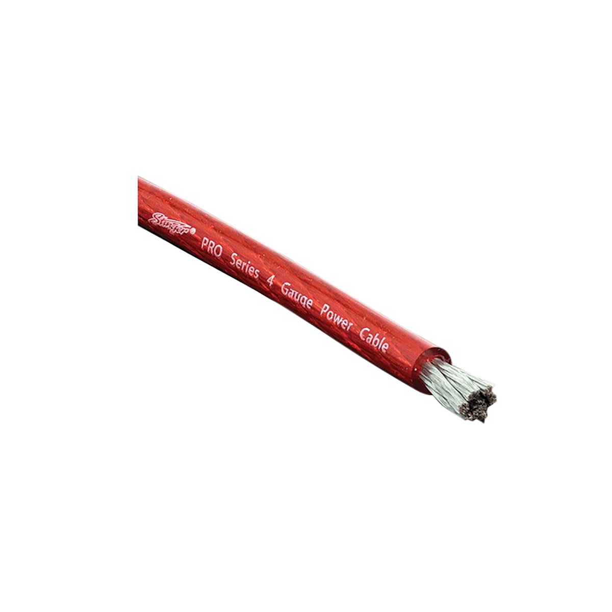 100ft 4GA Red Power Wire - Walmart.com
