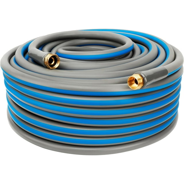 100ft 5/8" Drinking Water Safe, Heavy Duty, Kink Free, All Weather, Non ...