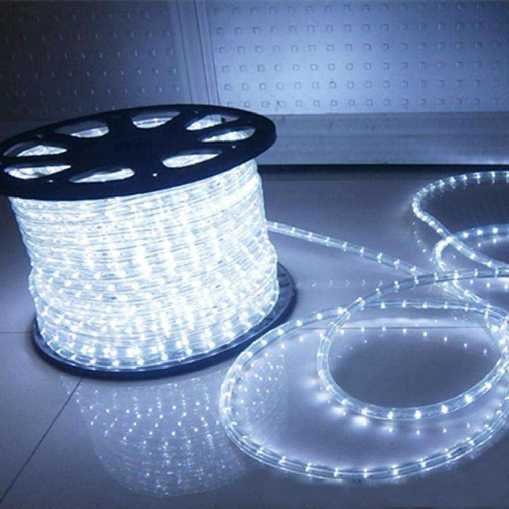 100ft LED Rope YANTONs, 720Led White Rope YANTONs for Outside ...