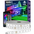 100ft Outdoor LED Strip Lights Waterproof,IP68 Outside Led Light Strips ...
