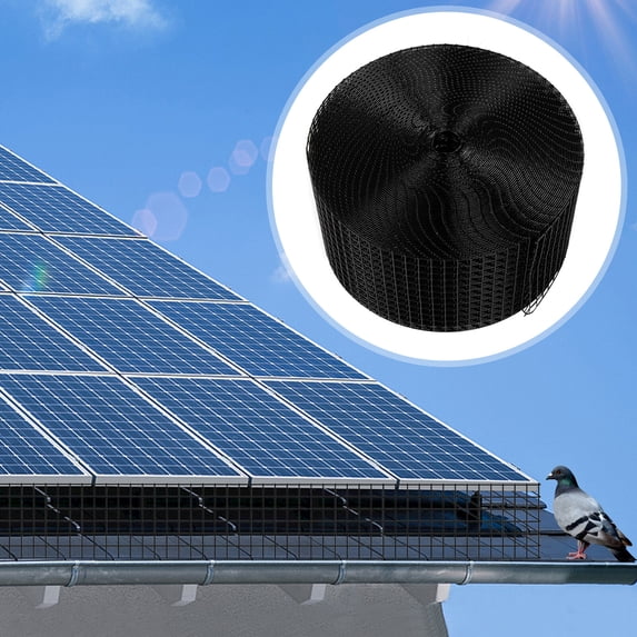 100ft Solar Panel Wire Mesh Roll & clip kit - Pigeon Bird Proofing ...