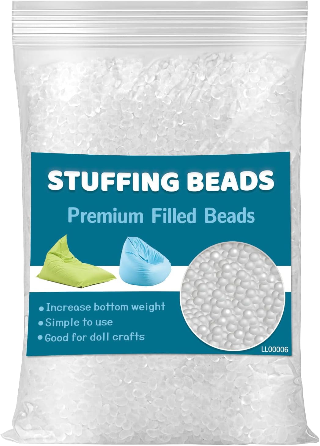 100g/3.52oz Premium Stuffing Beads, Stuffing for Stuffed Animals ...