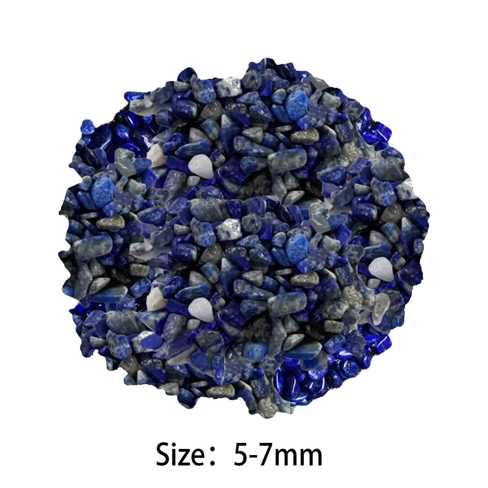 100g 5~7mm Natural Mixed Stone, Smooth Rock Gravel Specimens, Pure ...