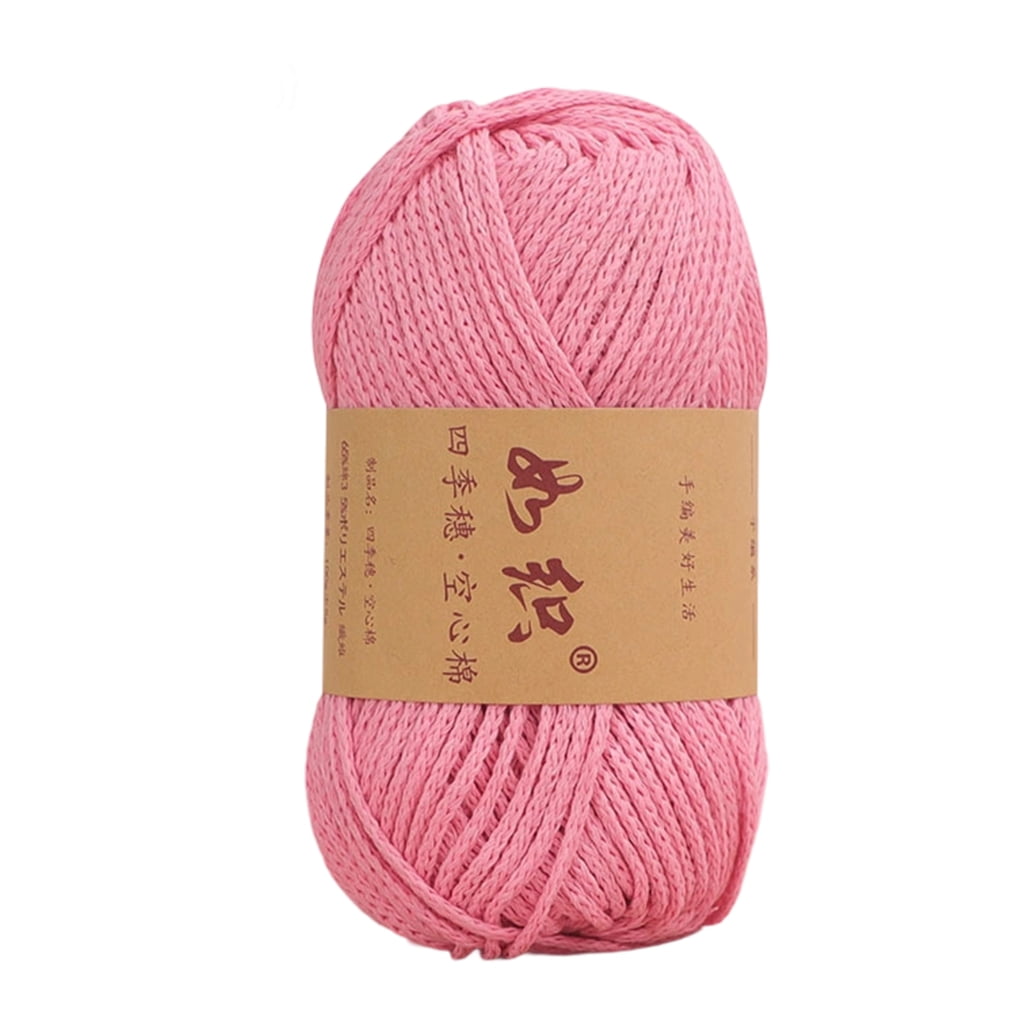 100g(±5g) Soft Cotton Crochet Yarn For Weaving Scarves Hat Bag Blankets ...