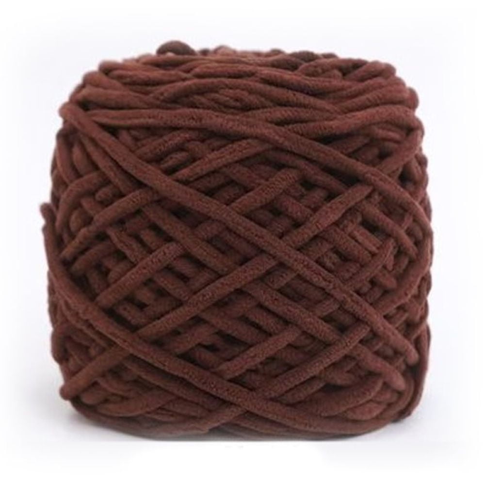 100g Chunky Crochet Yarn, Multi Colored Knitting Yarn Bulk, Velvet ...