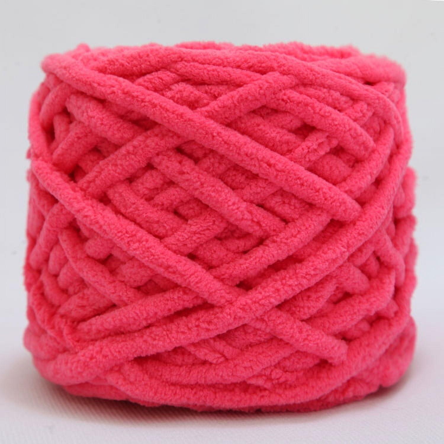100g Chunky Crochet Yarn, Multi Colored Knitting Yarn Bulk, Velvet ...