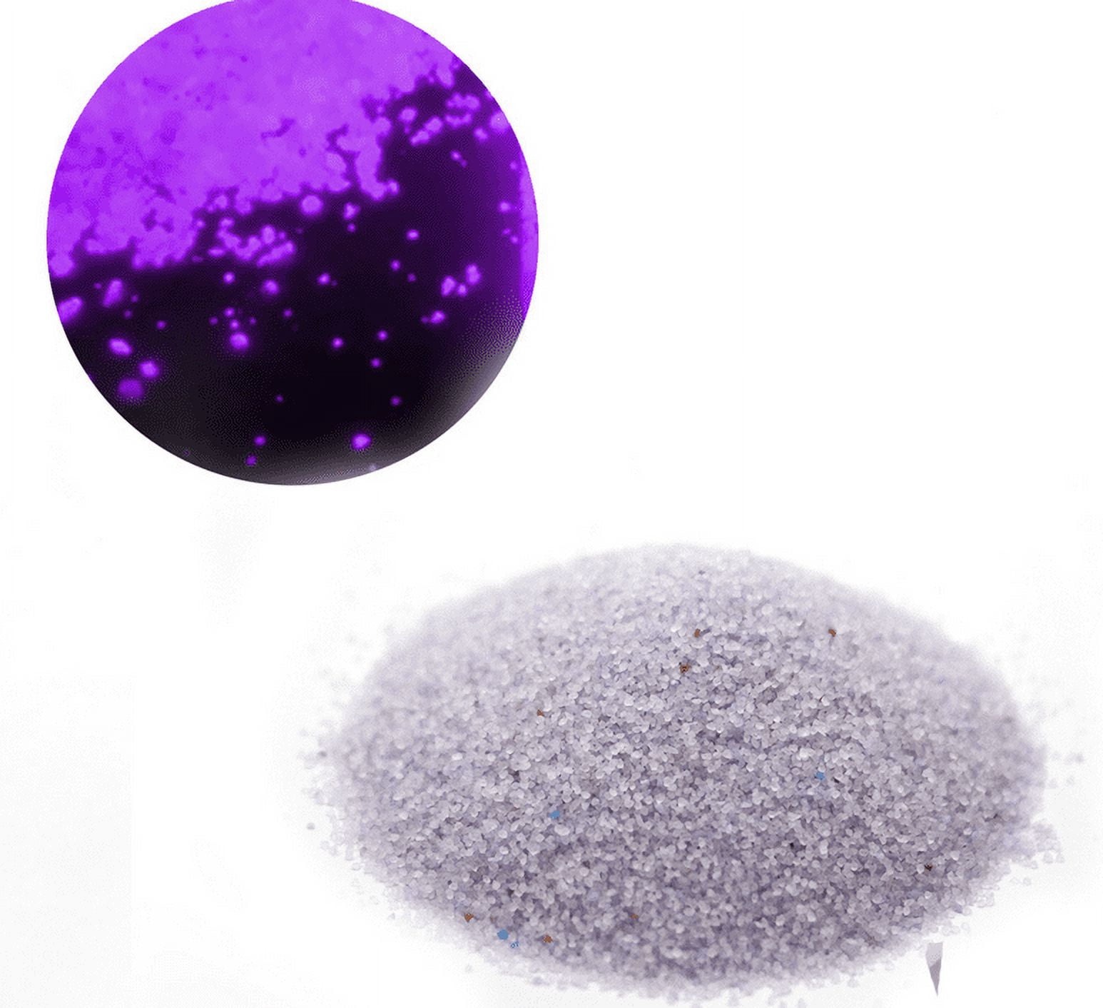 100g Fluorescent particles luminous noctilucent glow gravel sand ...