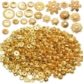 100g Mixed Metal Flower Beads Caps Beads Ends Tibetan Silver Spacer ...