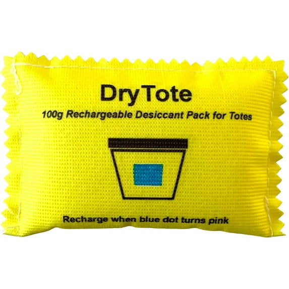 100g Rechar able Desiccant Pack - Moisture Absorbing Bag - Silica l ...