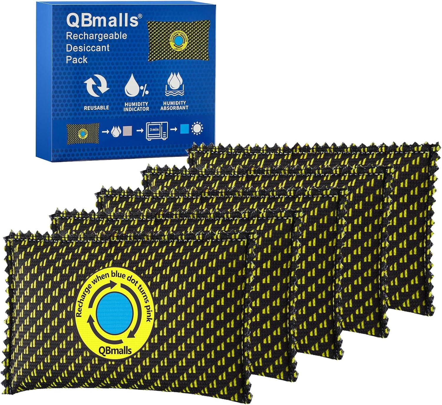 100g Recharable Desiccant Pack of 5,Moisture Absorber for Stora,Gun ...