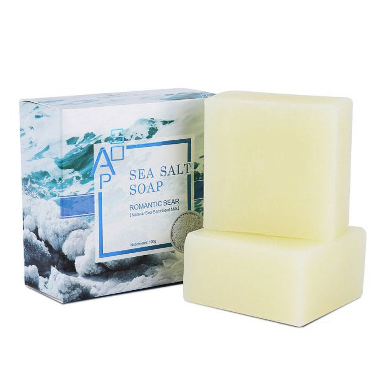 100g Salt Soap Mite Soap Rich In Sea Salt Quickly Remove Mites Repair ...