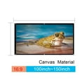 100inch/120inch/150inch 16:9 Projection Screen Canvas Movie Foldable HD ...