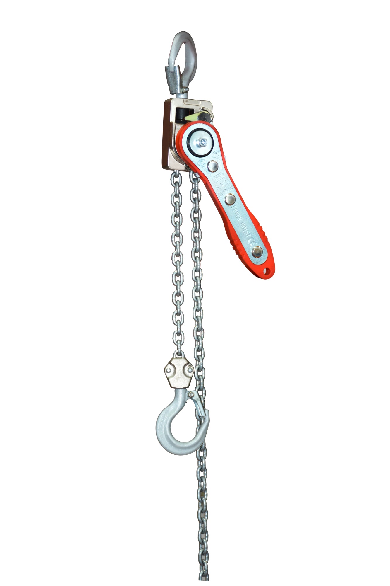 100kg 150kg Manual Chain Hoist Traction Lifting Miniature Lever Hoist ...