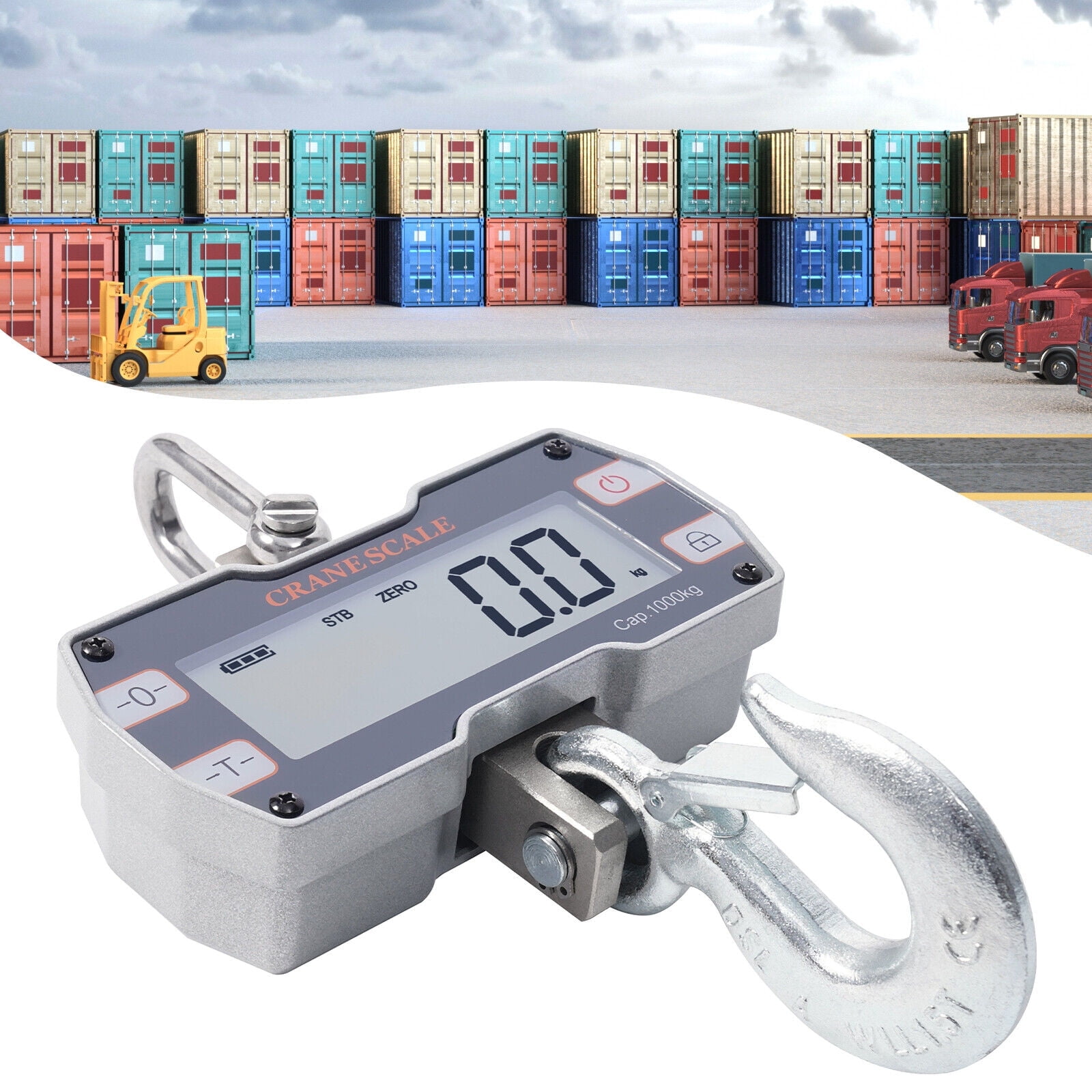 100kg 1T Wireless Industrial Electronic Digital Hanging Crane Scale for ...