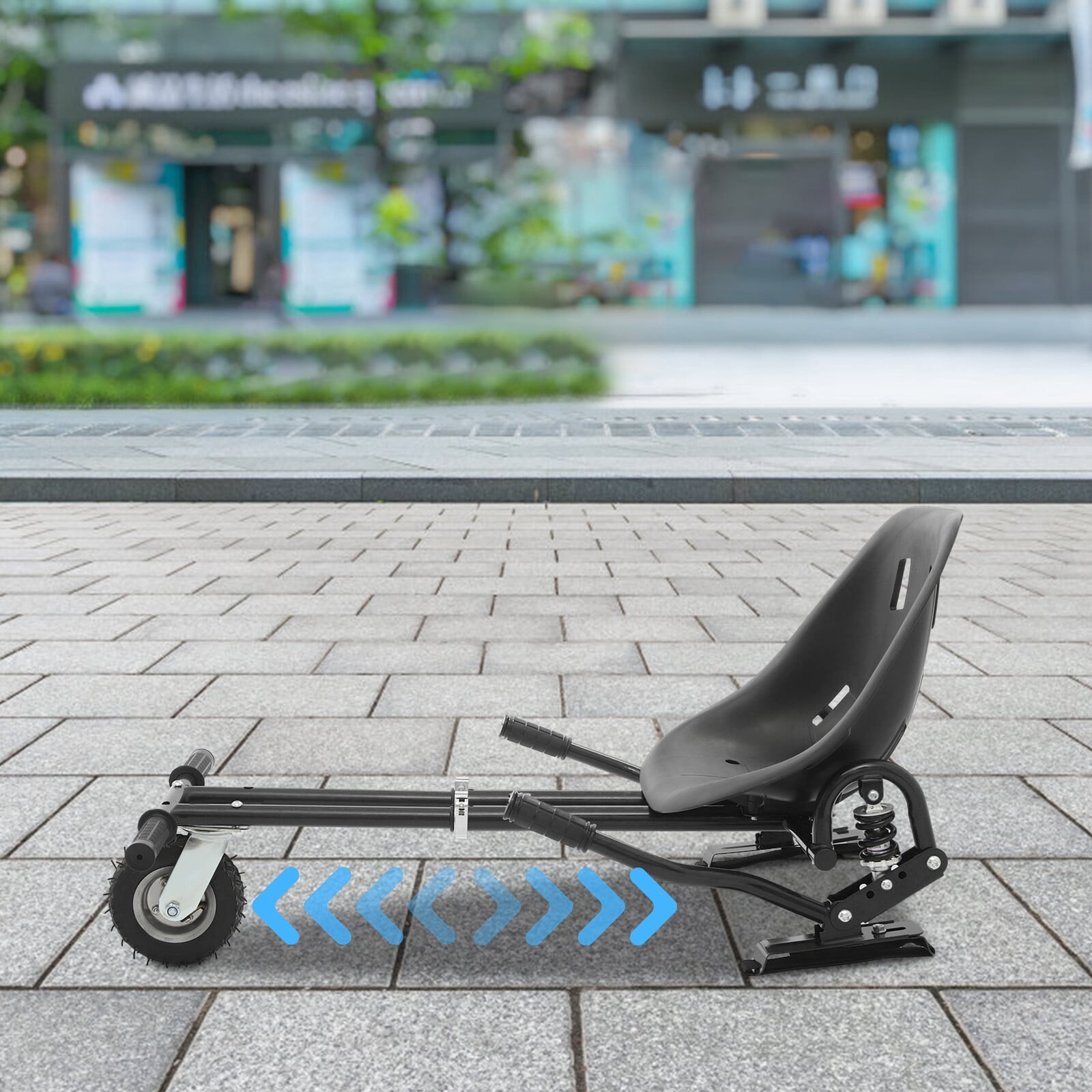 100kg Modern Black Floor Standing Hoverboard Seat Attachment Balancing ...