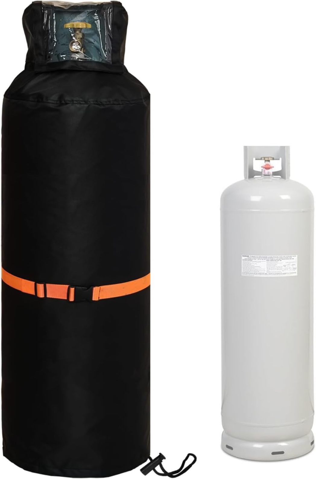 100lb Propane Tank Cover,Transparent flip top Open,Heavy Duty ...