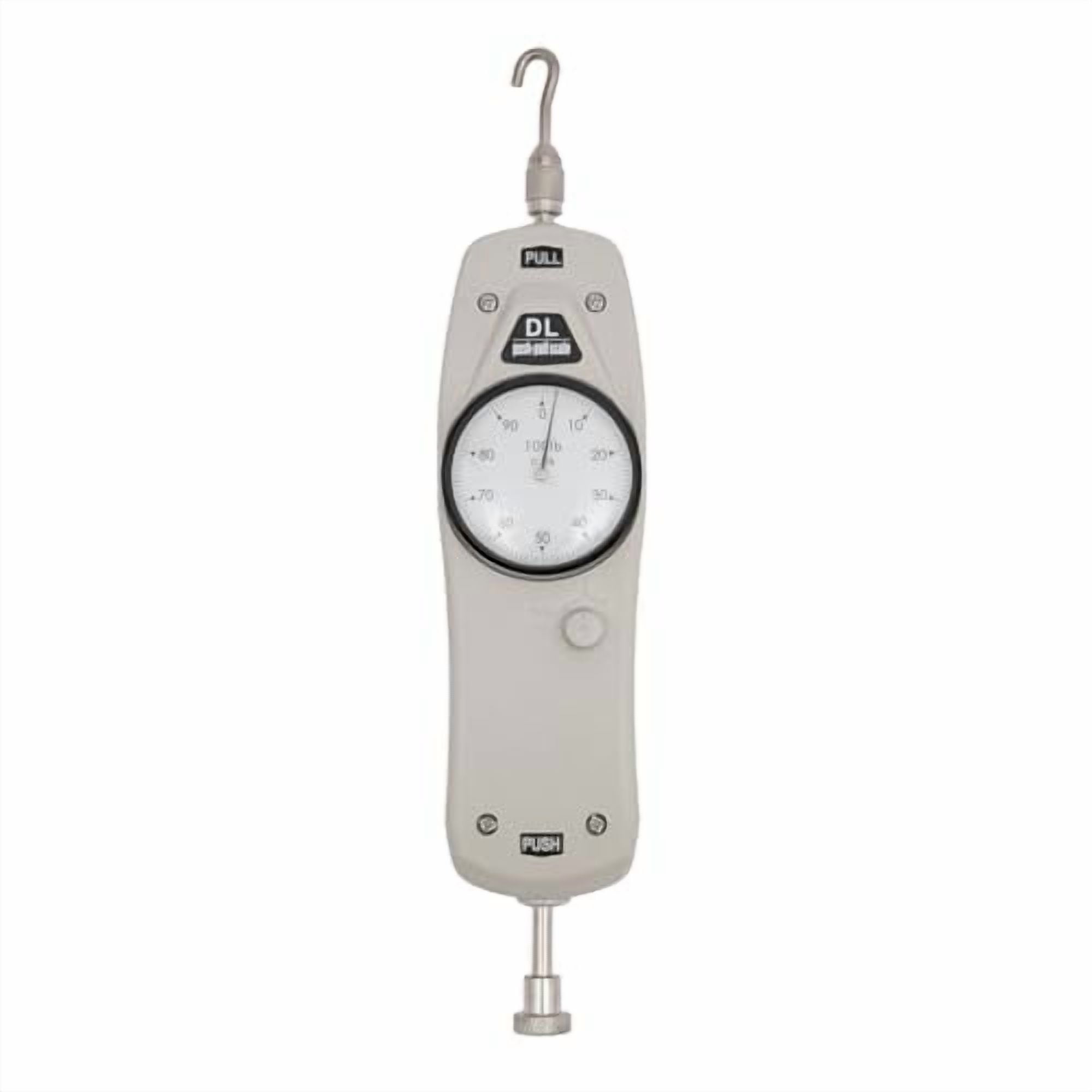 100lb Push Pull Gauge Force, Handhold Pull Weight Gauge with 5 Test ...
