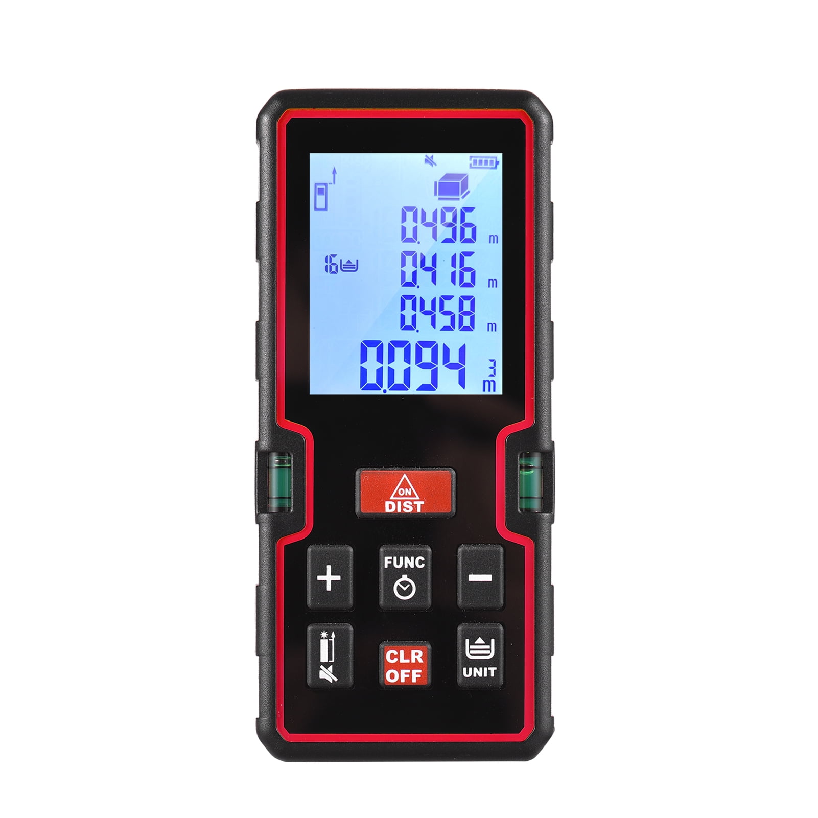 100m Laser Measure LCD Digital Laser Distance Meter Mini Range Finder ...
