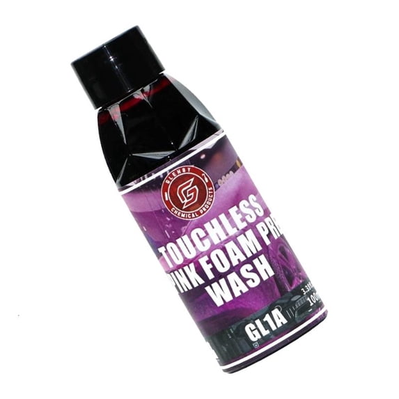 100ml 3.38oz Touchless Pink Foam Pre Wash Shampoo Vehicle Wash Foam ...