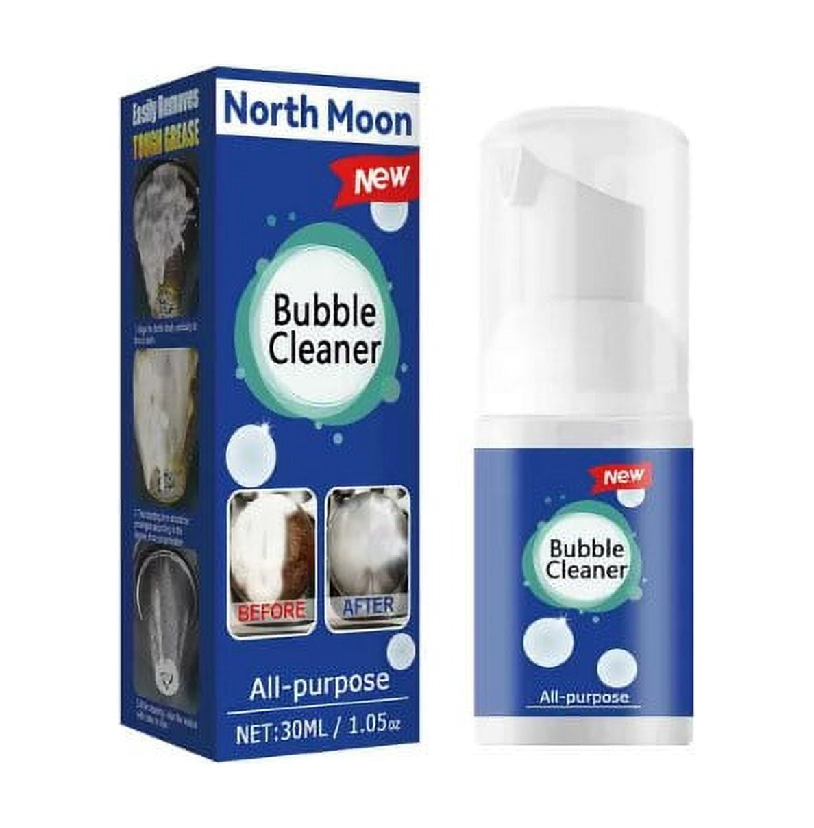 VBVC Eco-Friendly All-Purpose Kitchen Bubble Cleaner, Rinse Cleaning ...