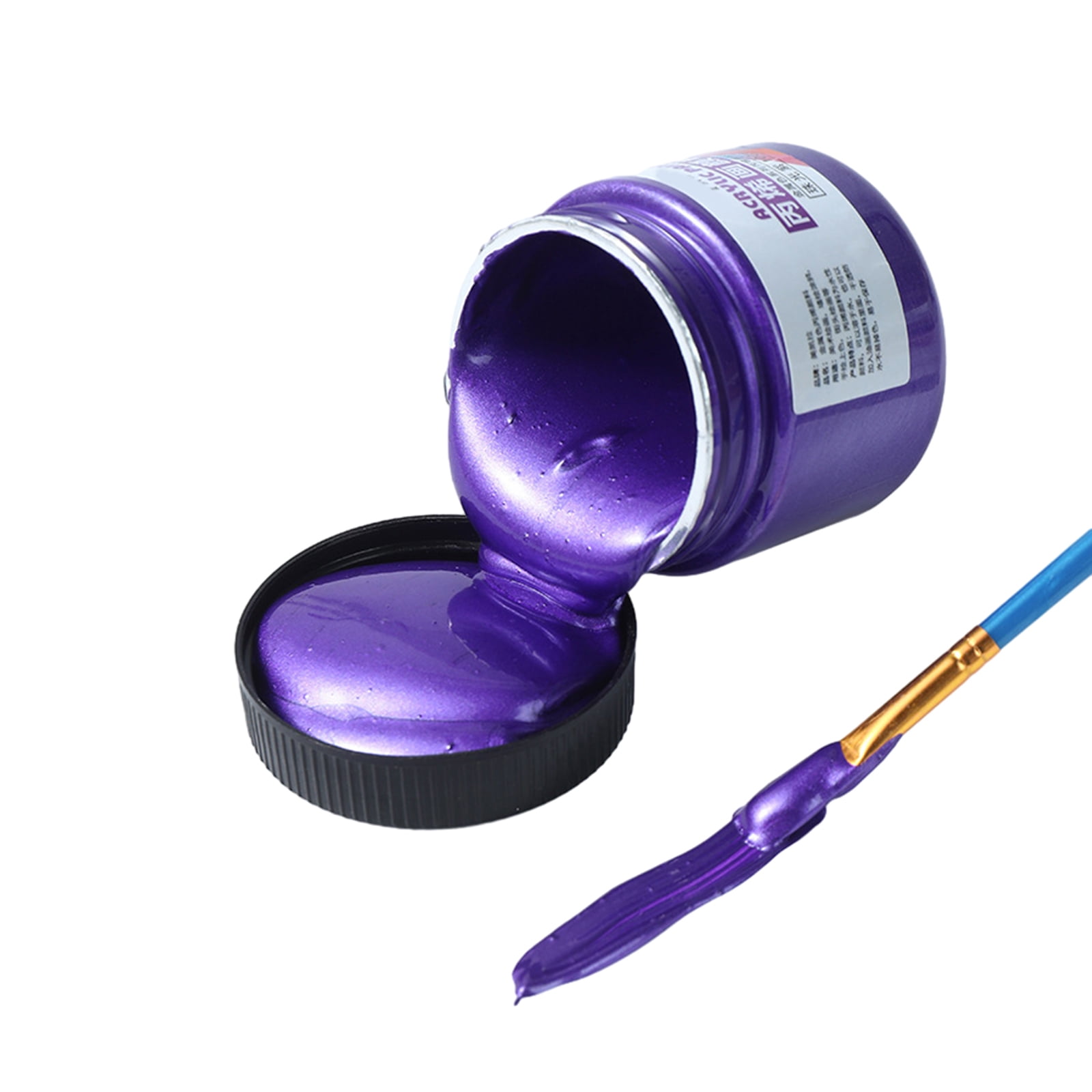 100ml Acrylic Color, Metallic Acrylic Paint Rich Pigments, Non Fading ...