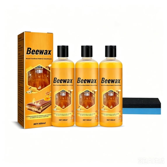 100ml Beeswax Furniture Polish, Natural Wood Oil Wood Conditioner ...