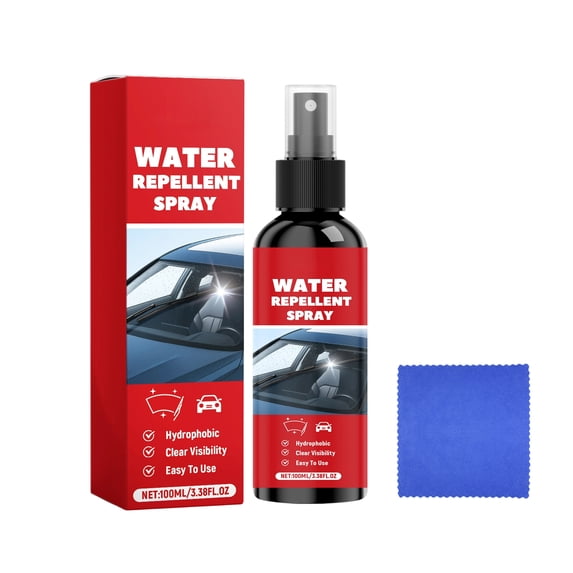 100ml Car Glass Hydrophobic Spray, Fast-Stain-Removing Automotive Glass ...