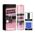 100ml Car Interior Care Agent Kit Auto Leather And Plastic Cleaner ...